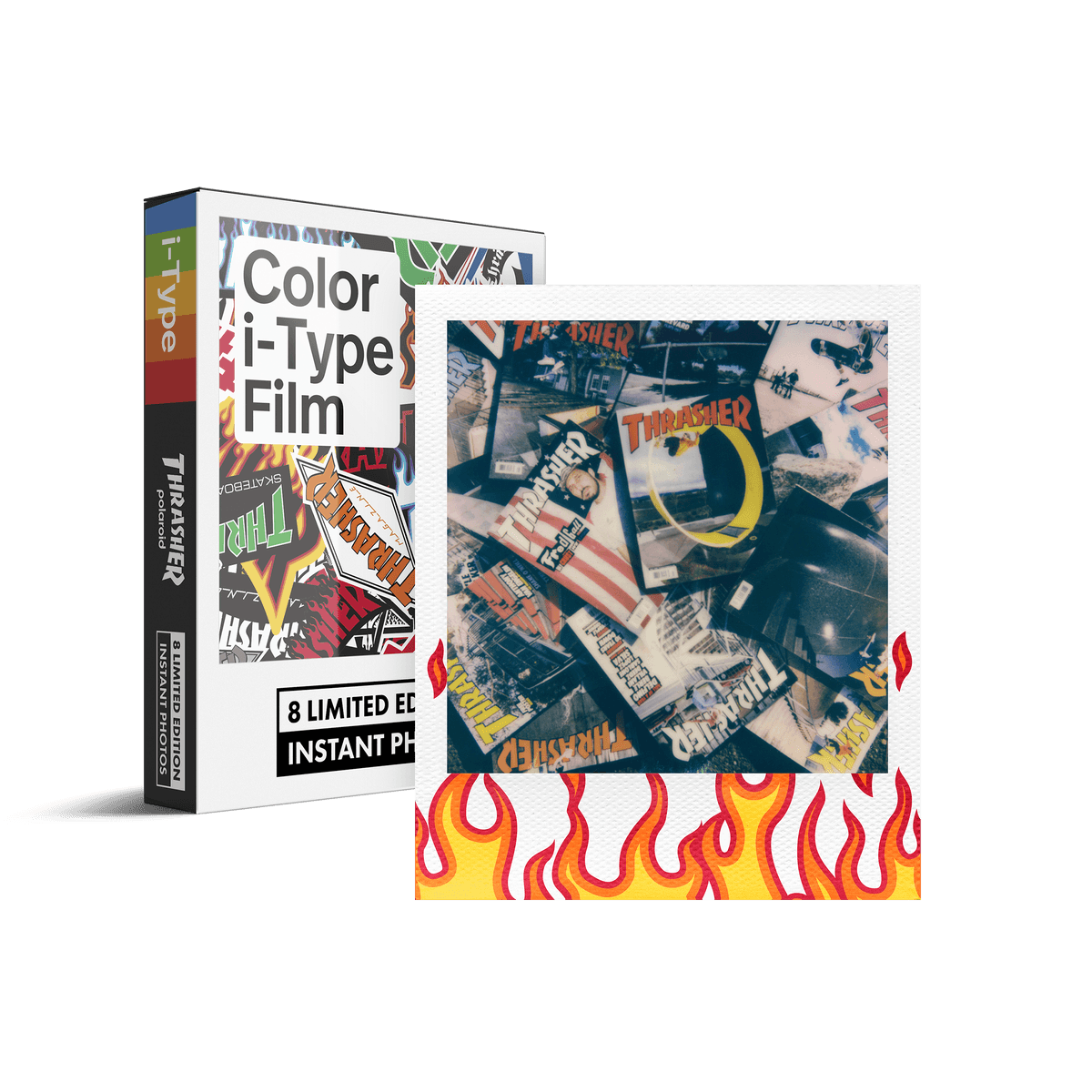 Polaroid Color i-Type Film – Thrasher Edition